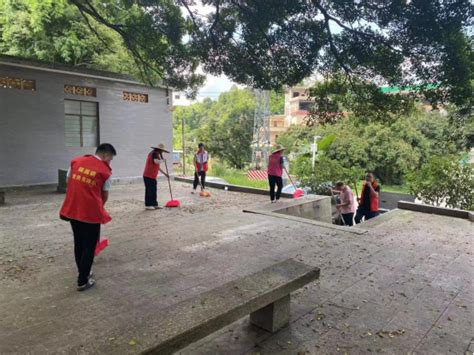 广州市花都区梯面镇人民政府梯面镇巩固国家卫生镇系列丨持续开展周末环境卫生整治提升行动
