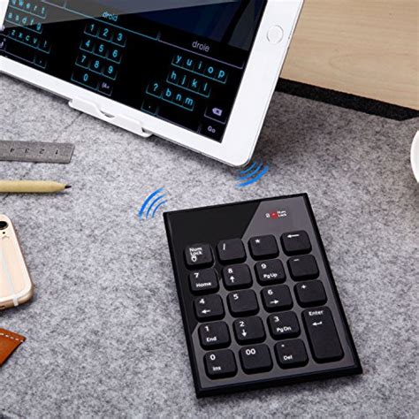 Bluetooth Number Pad Jelly Comb Keys Wireless Numeric Keypad For Tablet New