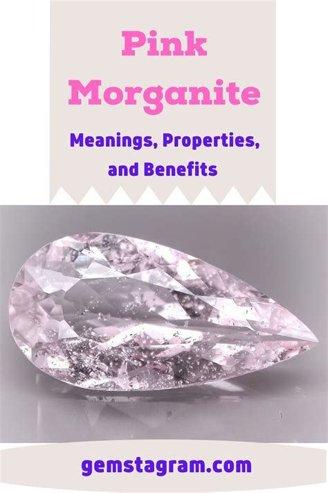 Facts About Pink Morganite Meanings Properties And Benefits Pink