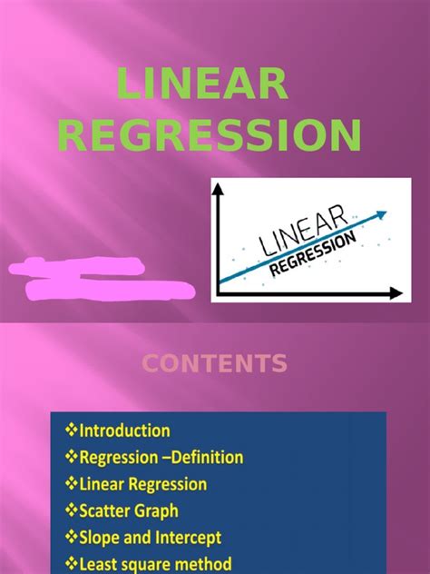 Linear Regression Update Pdf Regression Analysis Linear Regression