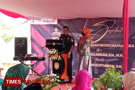 Lepas Sambut Kajari Majalengka Wawan Kustiawan Resmi Gantikan Eman