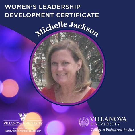 Congratulations To Michelle Jackson For Receiving The 2024 Womens