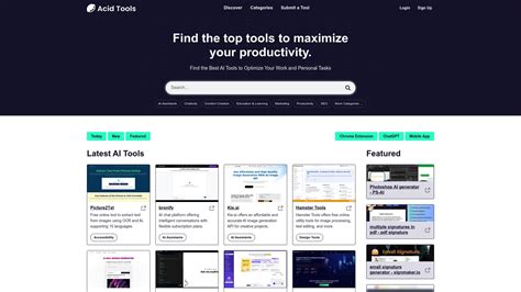 Acid Tools Tools Ai Online Tools Ai Online