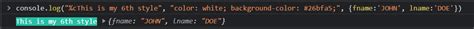 Style Console Log Like A PRO