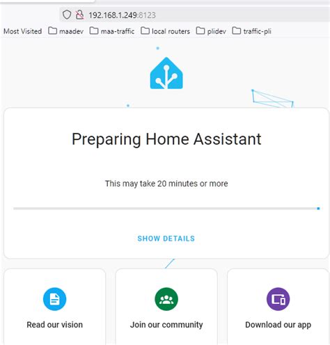 SOLVED Stuck In Onboarding Page HA Supervised 2025 2 X Manifest