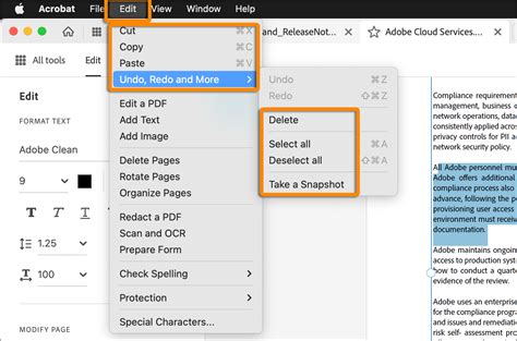 New Features Summary March 2023 Release Of Acrobat