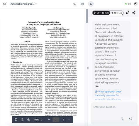 chatpdf intelligent pdf assistant quick interpretation and