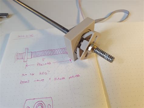Preloading Lead Screws Details Hackaday Io