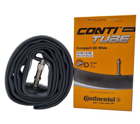 Камeра велосипеда 20" - Continental Compact 20 Wide DV (ниппель) купить ...