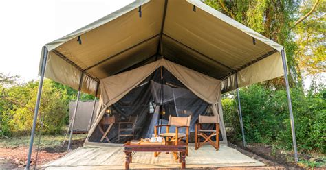 Honey Bear Bush Camp Safari‑zeltcamp Im Queen Elizabeth Np Uganda