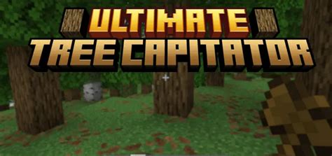 Ultimate Tree Capitator Mod Minecraft Addon
