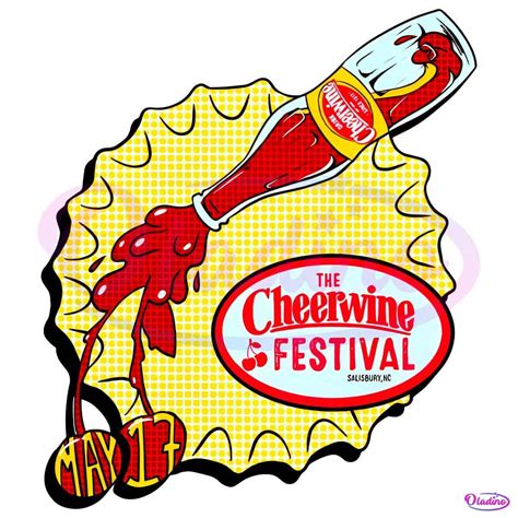 The Cheerwine Festival May 17 2025 Pop Art Png Free Download