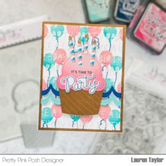 Pretty Pink Posh Clear Photopolymer Stamps Party Time