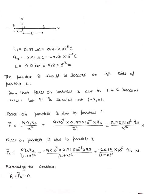 chapter 21 problem 013 in the figure particle 1 of charge q1 0 97 μc