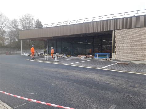 Démolition Et Reconstruction Dun Magasin Aldi à Condé Sur Noireau