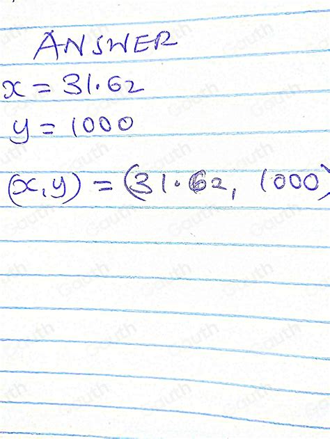 Solved Follow The Hint And Solve The System Beginarrayl Log Xlog