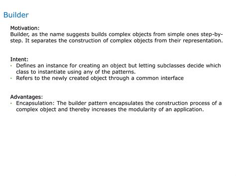 Creational Design Patternspptx Programming Languages Computing