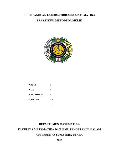 Matlab Metode Numerik Pdf