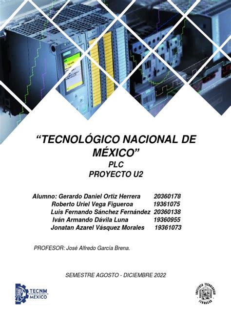 Proyecto Plc Pdf Controlador Lógico Programable Lenguaje De Programación