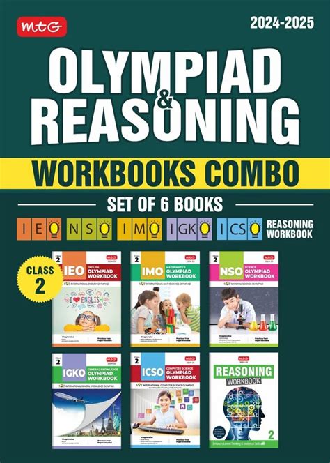 Class 2 Work Book And Reasoning Book Combo For Nso Imo Ieo Icso Igko