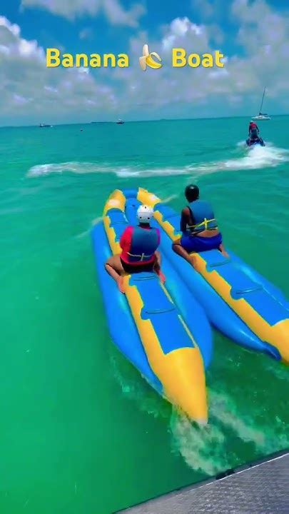 Banana 🍌 Boat Vibes In Paradise 🏝️🏝️ Sneakerhead Floridalife Vacationvibes Bananaboatride