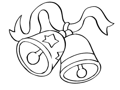 Рисуем колокольчик раскраска распечатать бесплатно или скачать