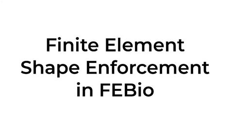 Febio Software Suite