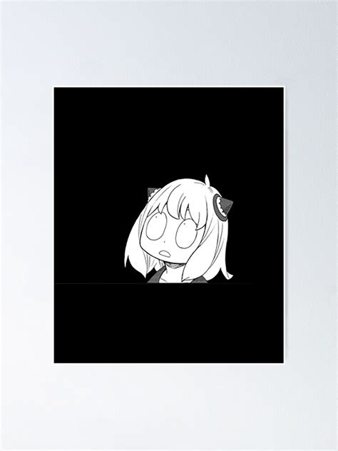 Shock Face Anya Forger Classic Poster For Sale By Glimpglover Redbubble