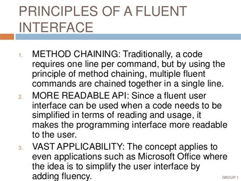 Fluent User Interface