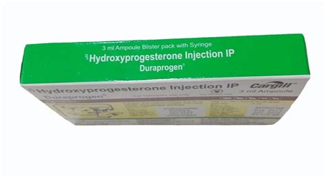 Duraprogen Hydroxyprogesterone Injection Ip Packaging Type Box Packaging Size 3ml At Rs 120