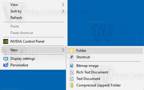 Remove Default New Context Menu Items In Windows