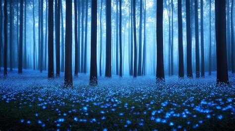 Forest Blue Light Images Free Download On Freepik