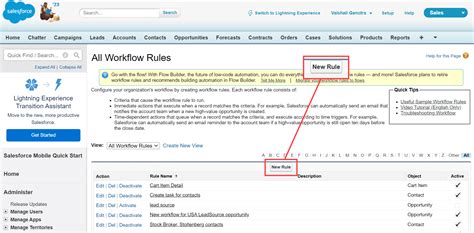 How To Send Email Alerts Using Workflow Rule In Salesforce Salesforce