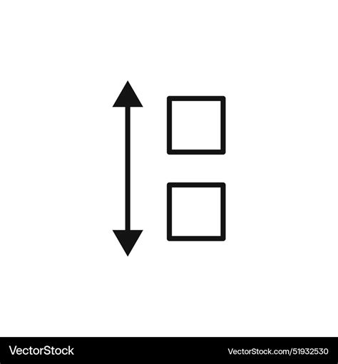 App Sort Icon Ideal For Organizing Mobile Vector Image