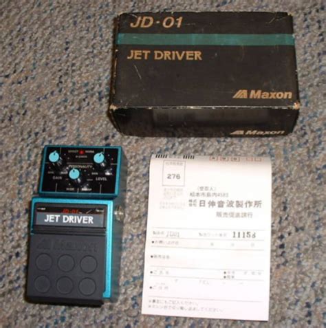 Jd 01 Jet Driver Distortion W Original Packaging Effects Freak