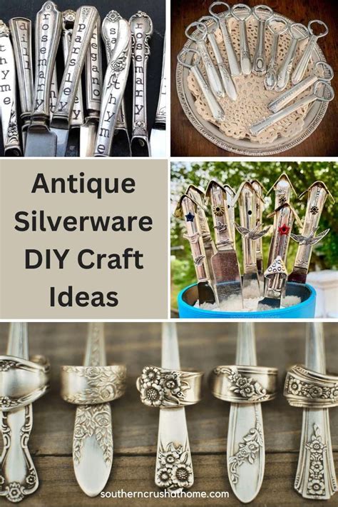 Antique And Vintage Silver Flatware Craft Ideas Vintage Silverware
