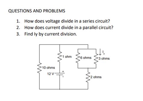 Is Voltage Divided In A Parallel Circuit