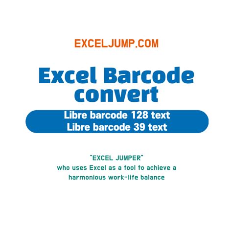 How To Create An Excel Barcode Libre Barcode