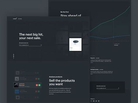 50 excellent dark background web ui designs bashooka web ui design portfolio web design ui