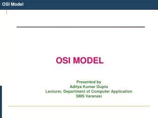 PPT OSI Model PowerPoint Presentation Free Download ID