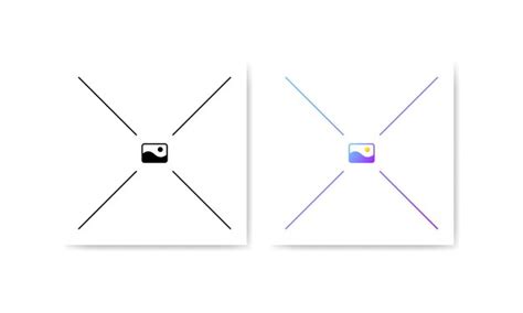 premium vector missing image icon different styles colors the image is missing the image