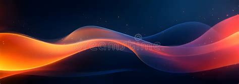Abstract Gradient Wave With Smooth Curves Stock Illustration Illustration Of Canvas Bottom