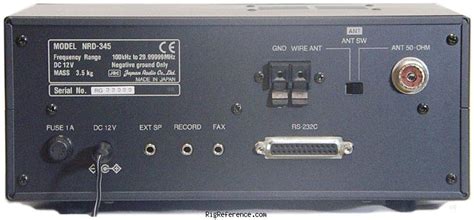 Jrc Nrd 345 Desktop Shortwave Receiver