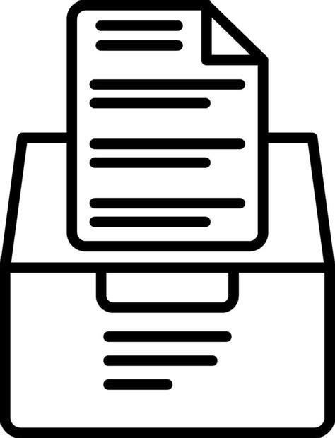 Document File Line Icon 43262253 Vector Art At Vecteezy
