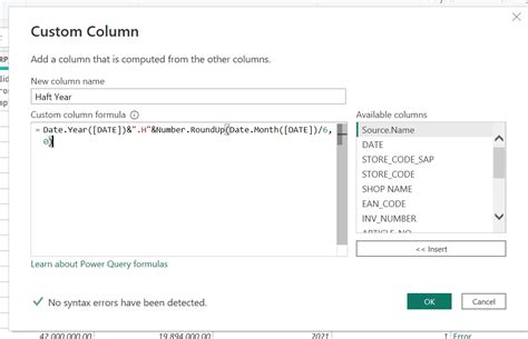 Solved How To Create Half Year In The Date Hierarchy Microsoft Fabric Community
