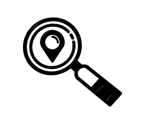 Loupe Et Symbole De Recherche Demplacement Symbole Dillustration Vectorielle De Conception