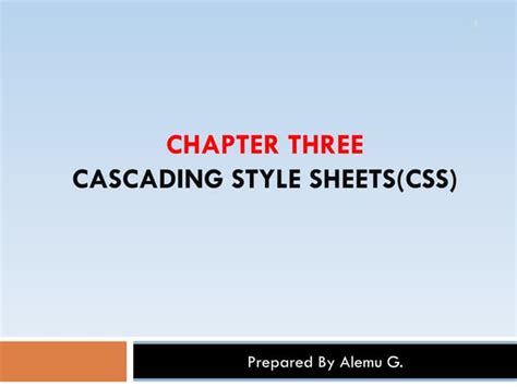 Chapter 3 Csspdf