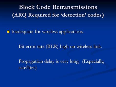 Ppt Bandwidth Efficient Method For Adaptive Forward Error Correction On Wireless Local Area