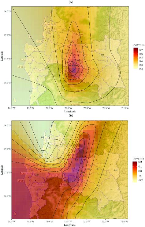Spatial Distribution Of Geographically Weighted Regression Gwr