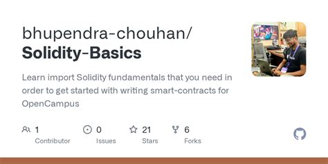 Github Bhupendra Chouhansolidity Basics Learn Import Solidity Fundamentals That You Need In